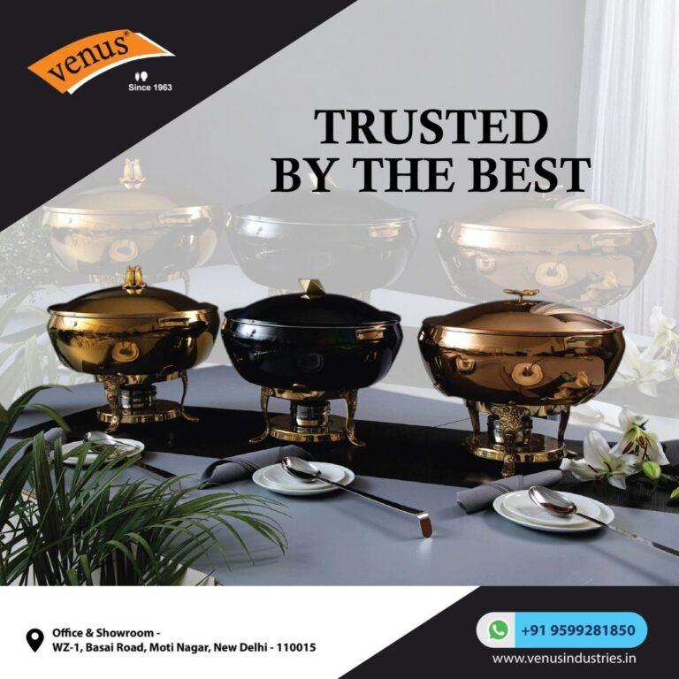 Venus Chafing Dishes And Serveware | Venus Industries